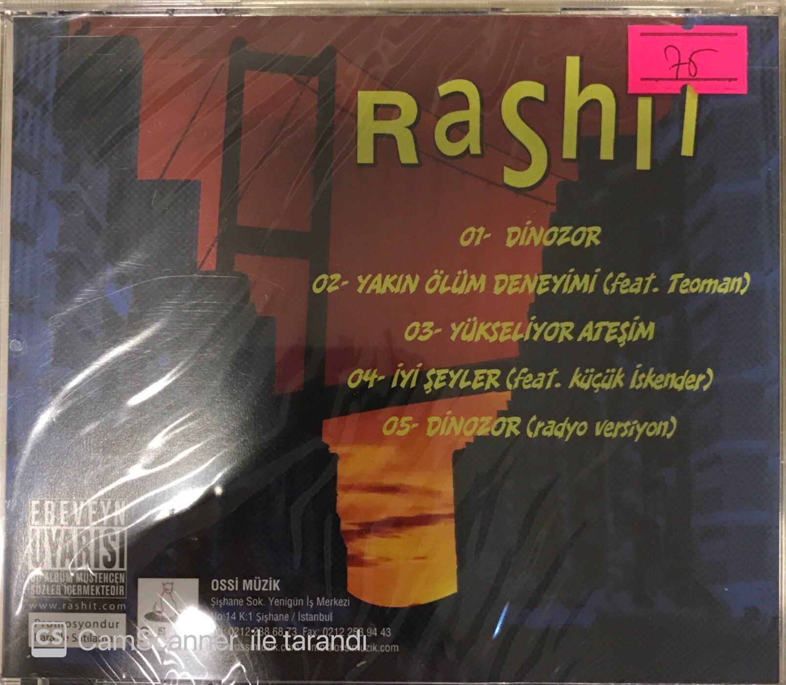 Rashit - Dinozor CD Plak Satın Al