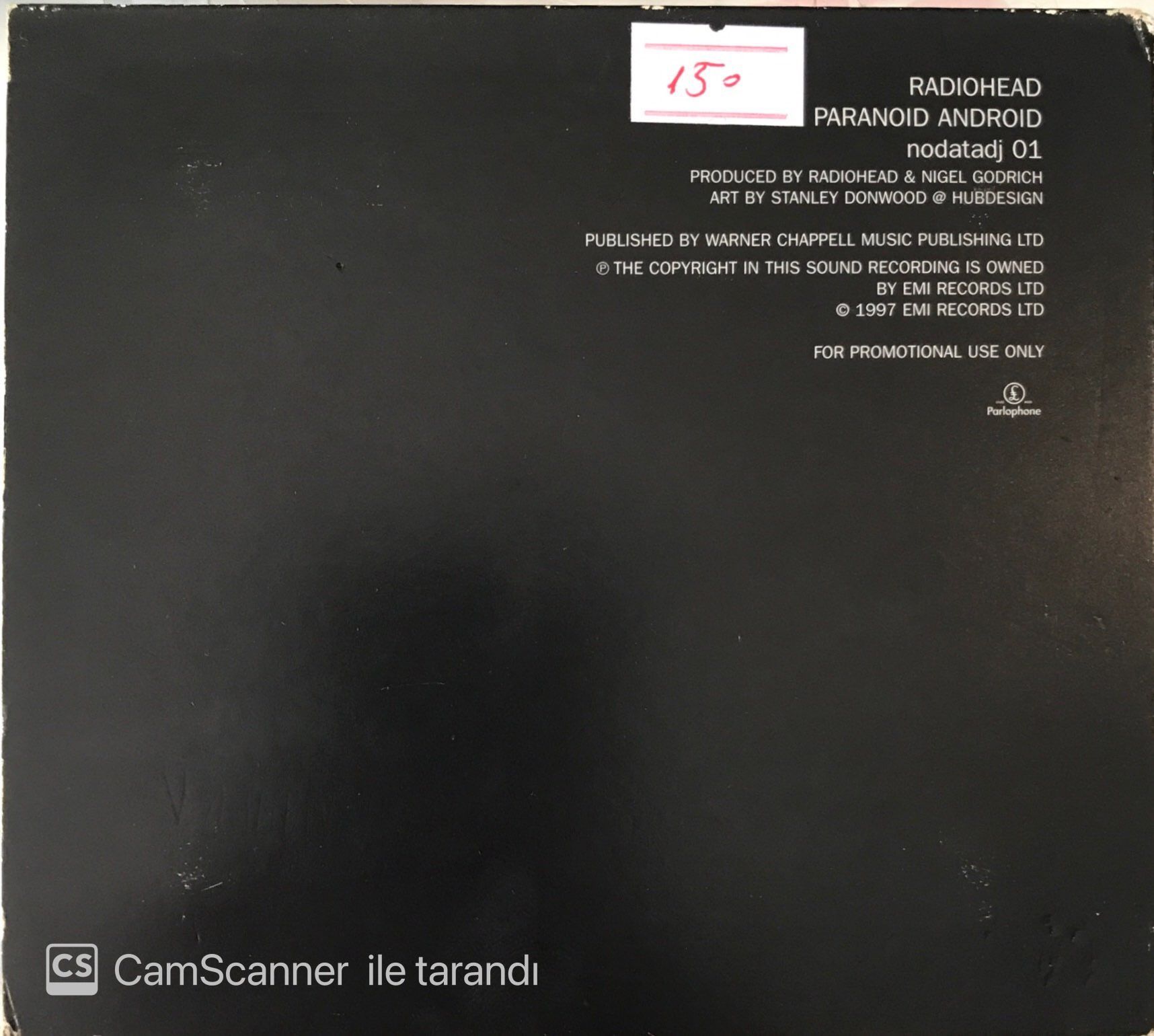 Radiohead - Paranoid Android CD Plak Satın Al