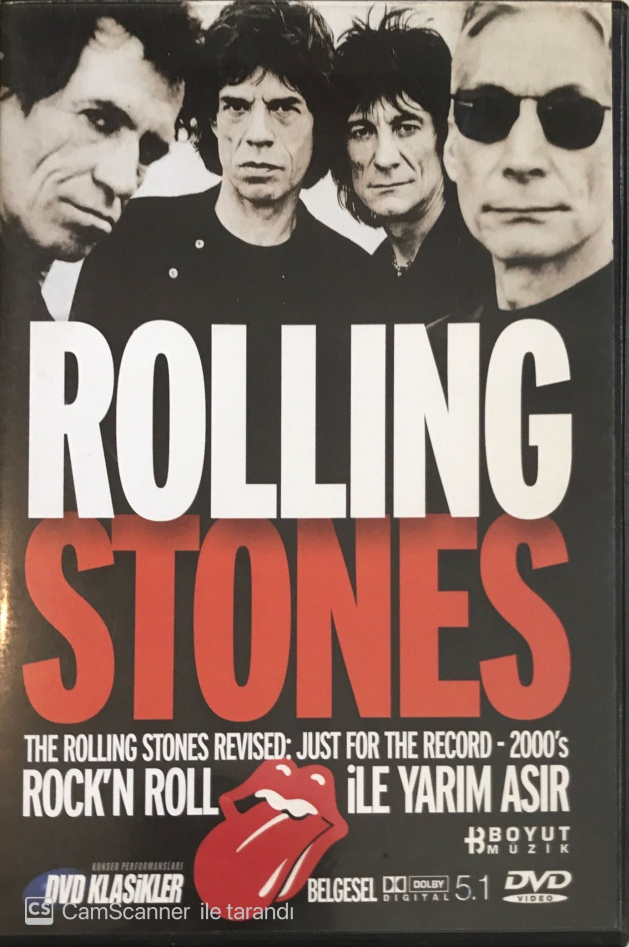 Rolling Stones Just For The Record- 2000's DVD Plak Satın Al