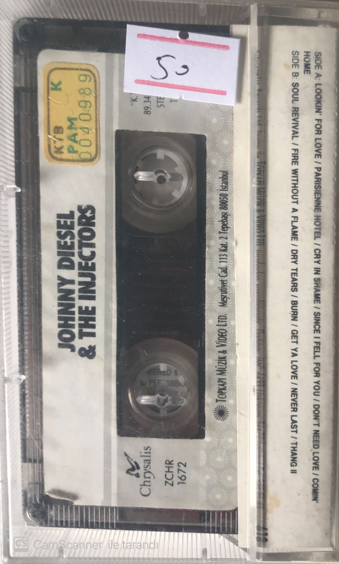 Johnny Diesel & The Injectors KASET Plak Satın Al