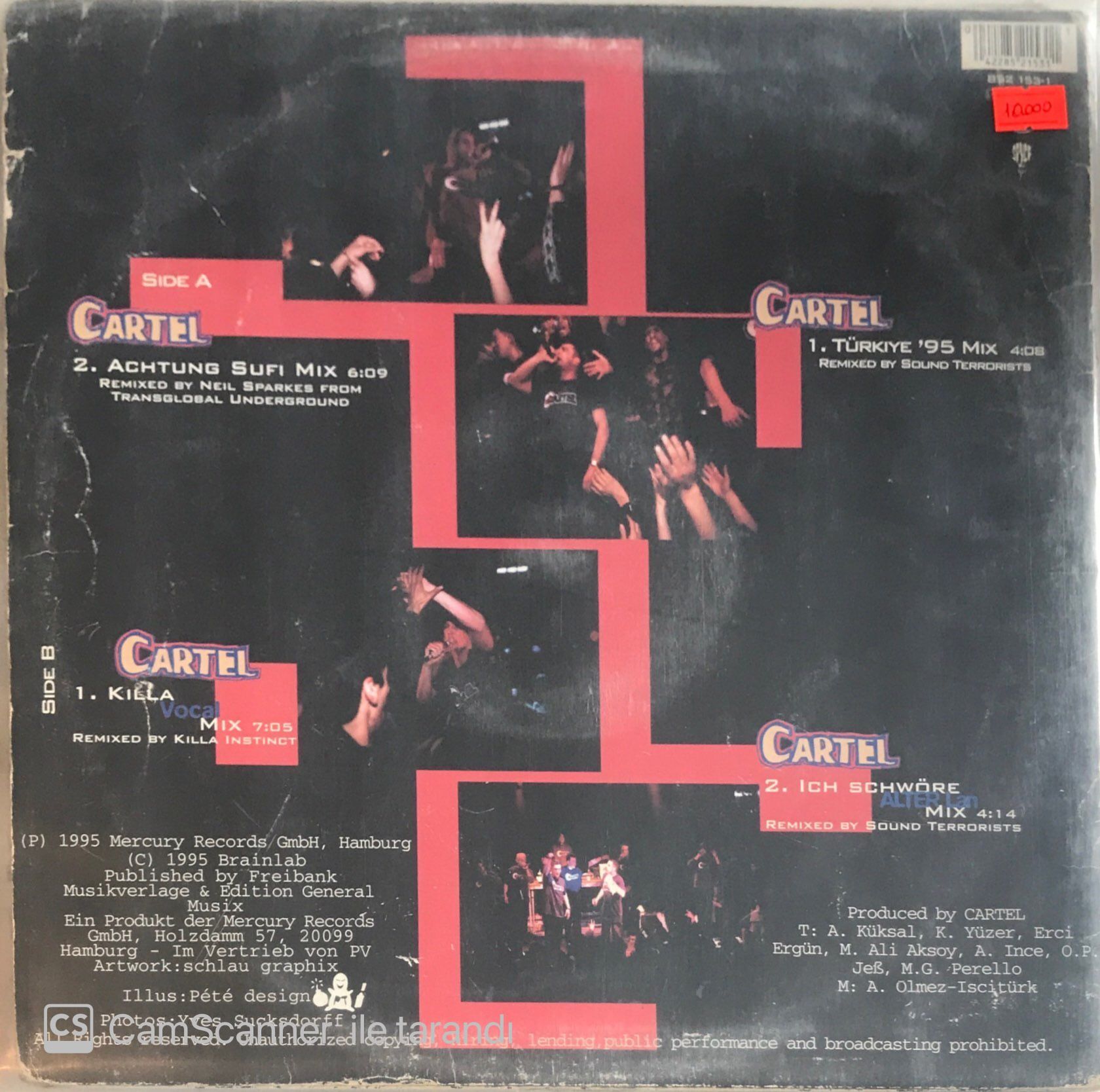 Cartel 12'' Maxi Single Plak Satın Al