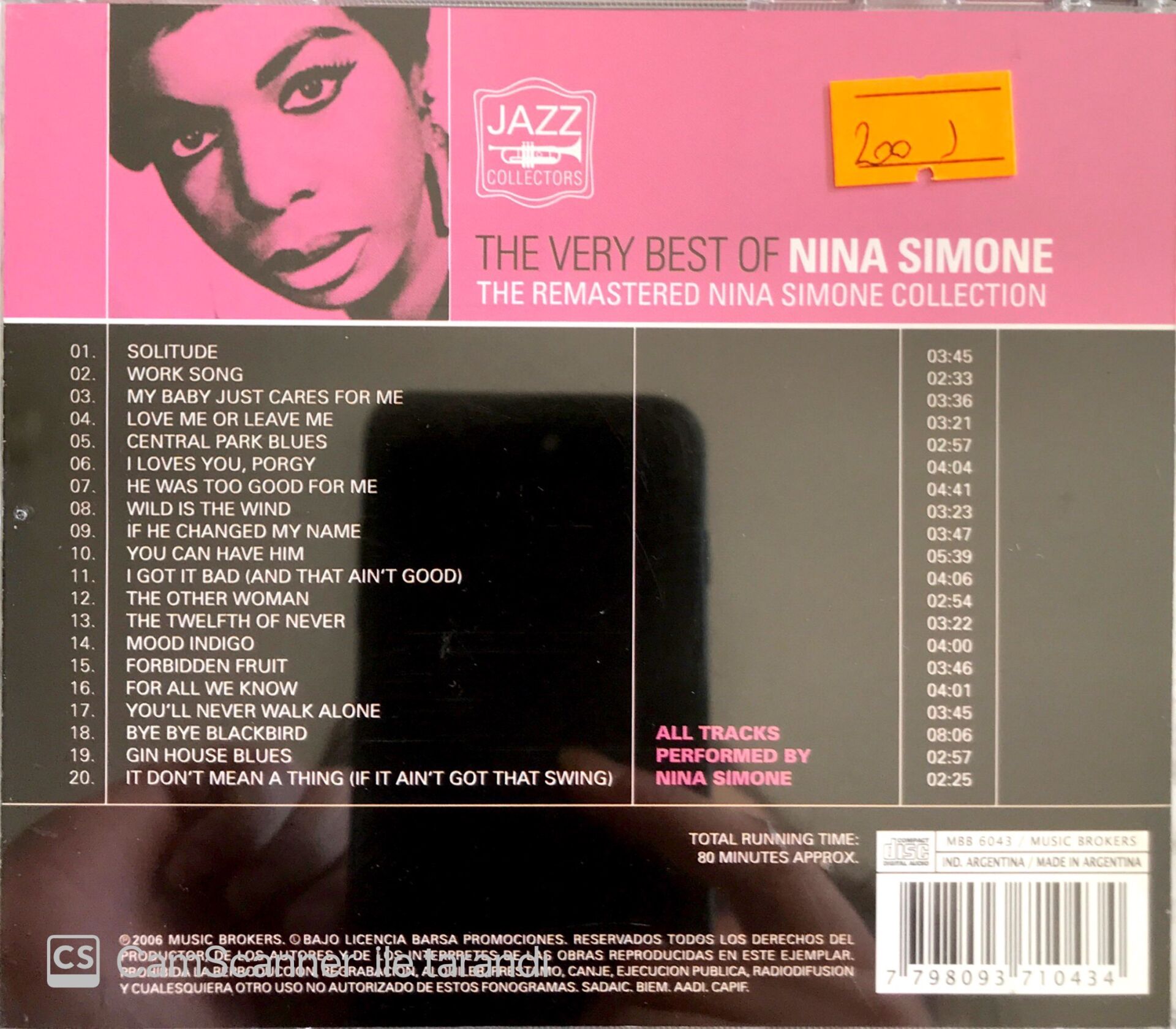 Nina Simone / The Very Best Of Nina Simone CD Plak Satın Al