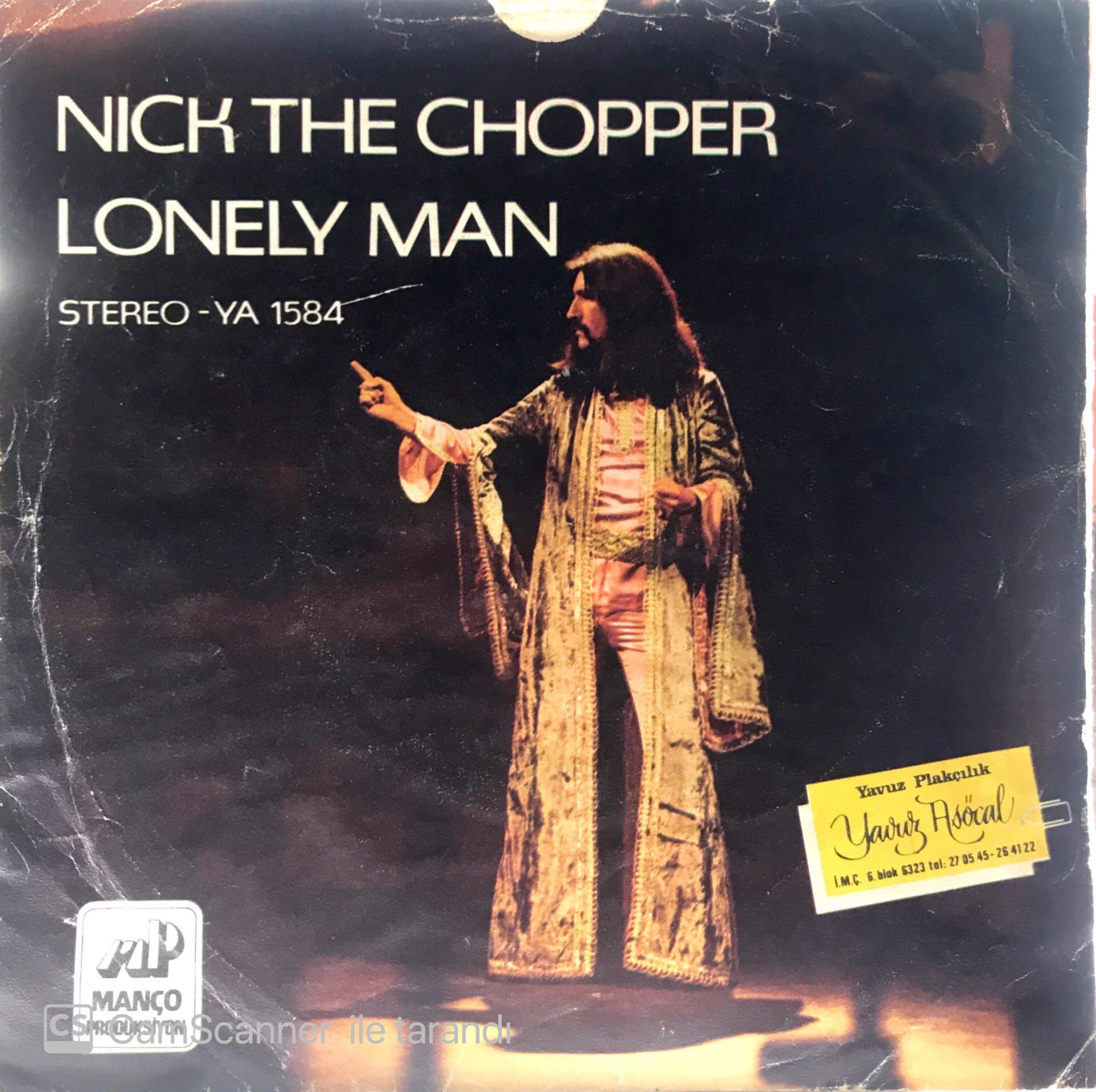 Barış Manço - Nick the Chopper 45lik Plak Satın Al