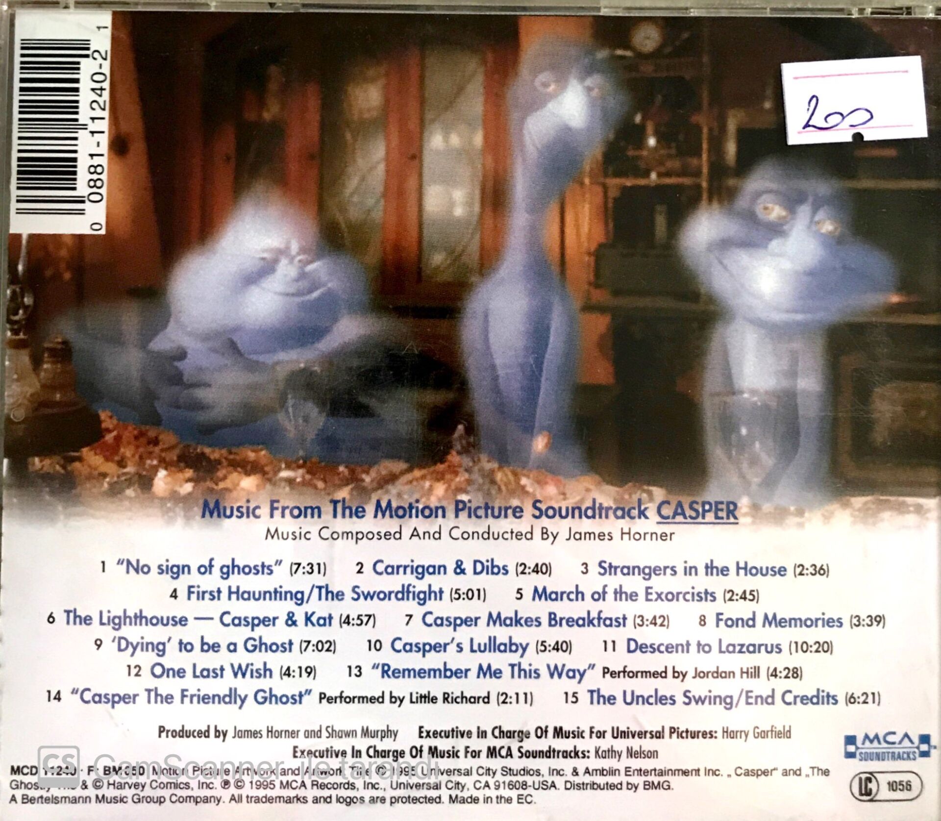 Casper / Soundtrack CD Plak Satın Al