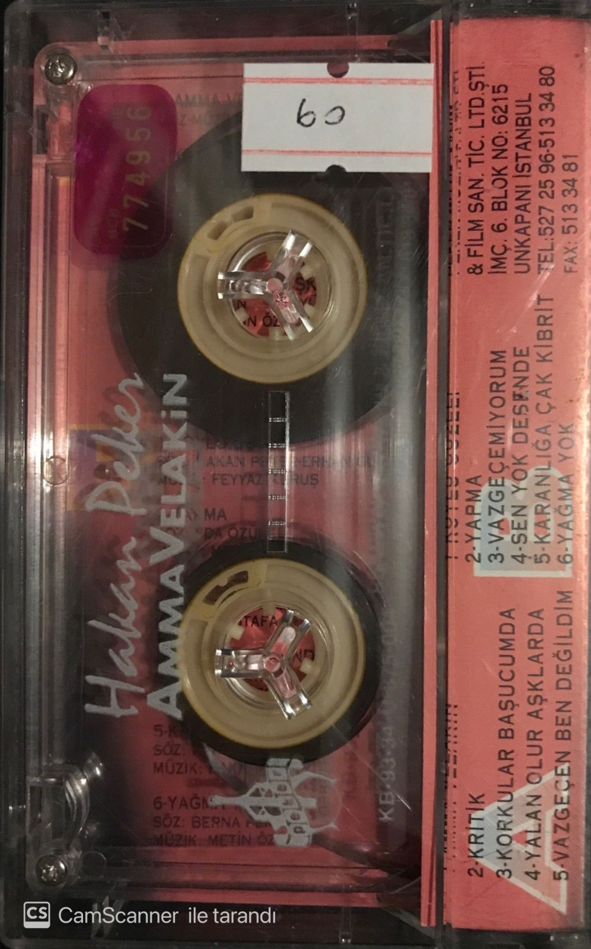 Hakan Peker - Amma Velakin KASET Plak Satın Al