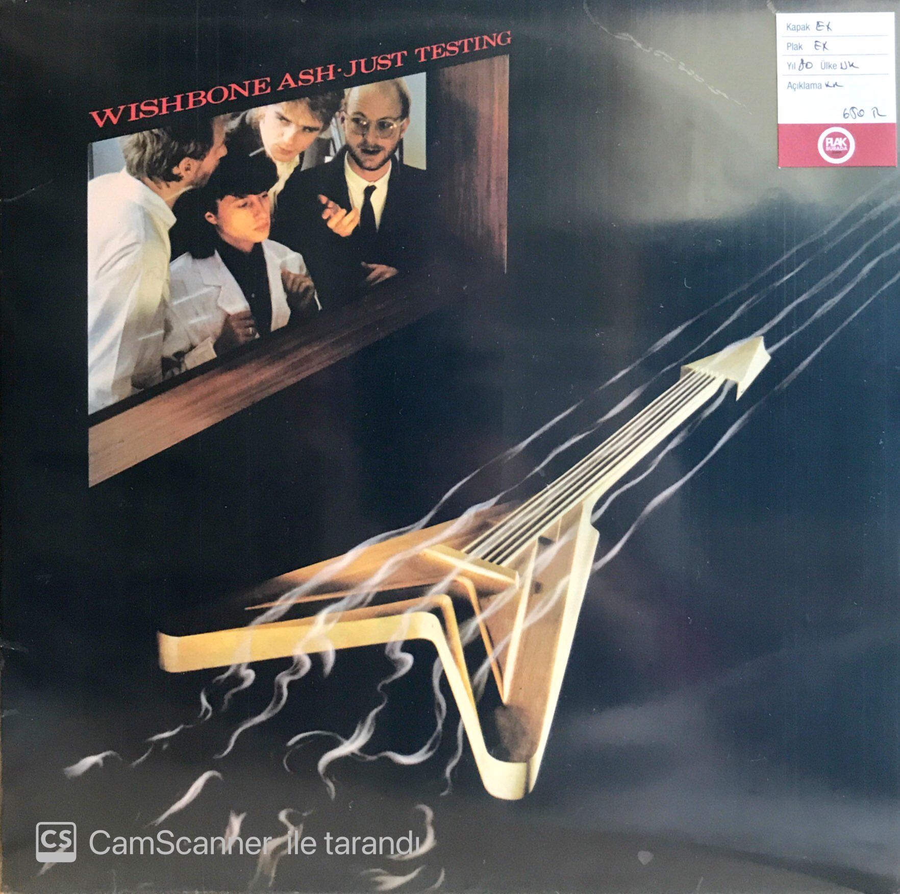 Wishbone Ash / Just Testing LP Plak Satın Al Wishbone Ash / Just Testing LP Plak Satın Al
