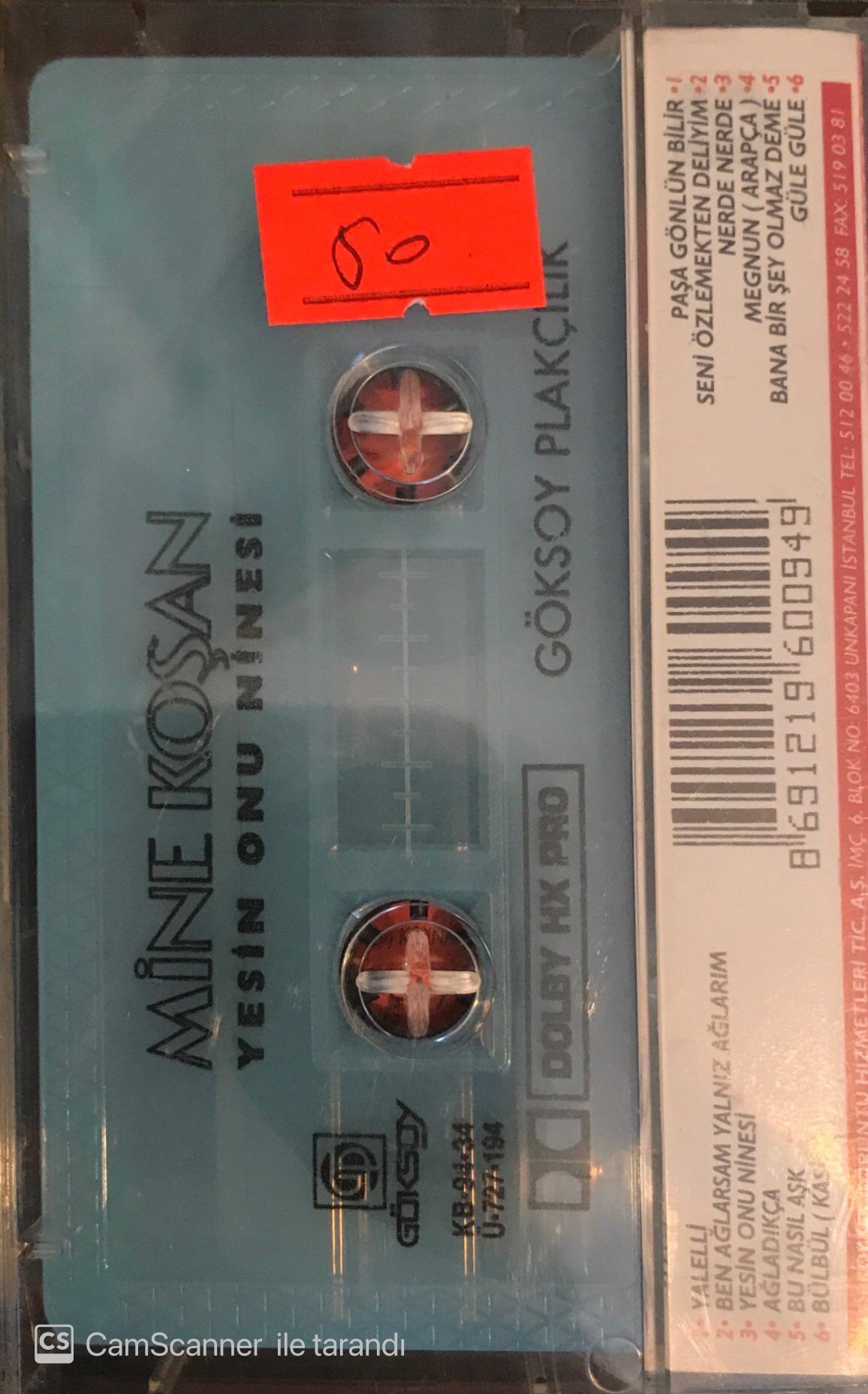 Mine Koşan - Yesin Onu Ninesi KASET Plak Satın Al
