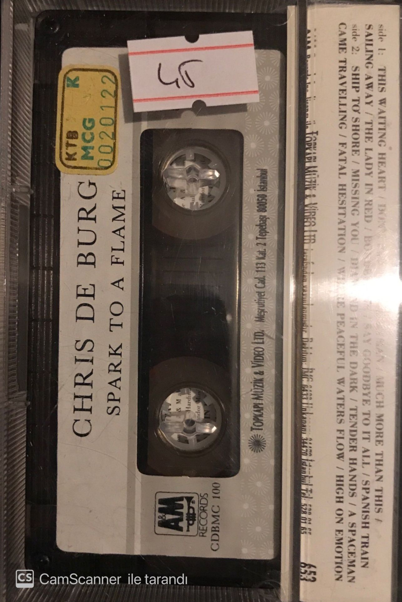 Chris De Burgh - Spark To A Flame KASET Plak Satın Al