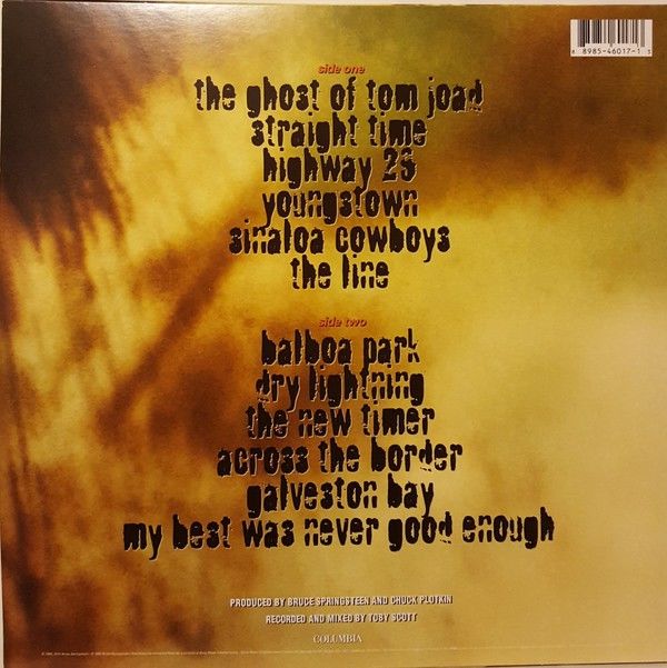 Bruce Springsteen - The Ghost Of Tom Joad LP Plak Satın Al